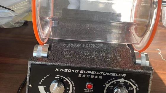 Rolling Drum Jewelry Polishing Machine 110V/220V Rotary Barrel Tumbling ...